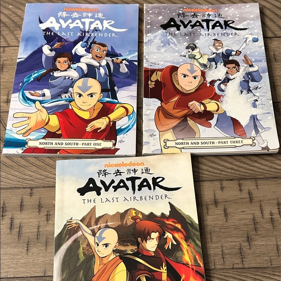 Other | Avatar The Last Airbender Graphic Novels Bundle Set | Poshmark
